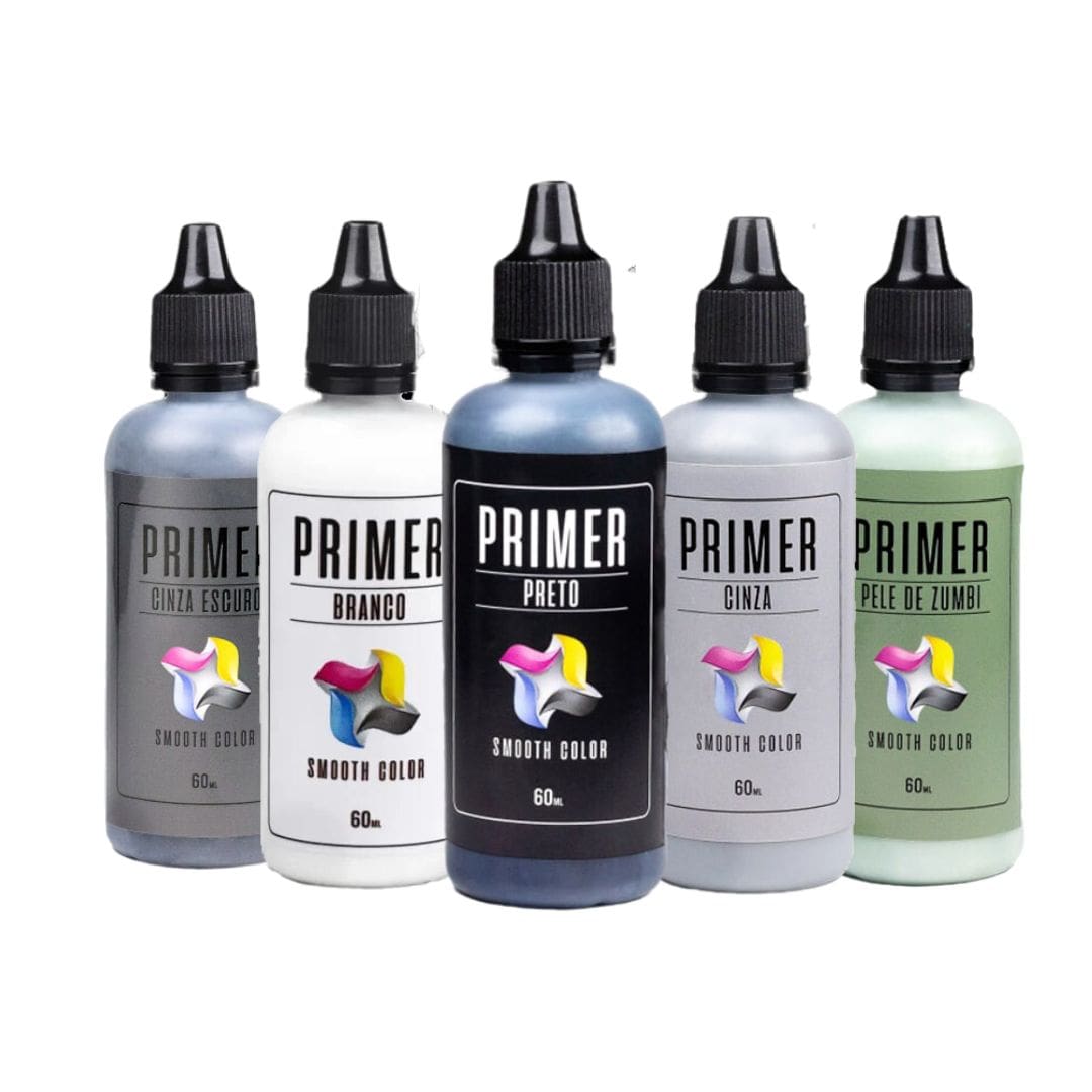 Kit Primer Smooth Color - Coleção Completa De Bases Para Miniaturas ...