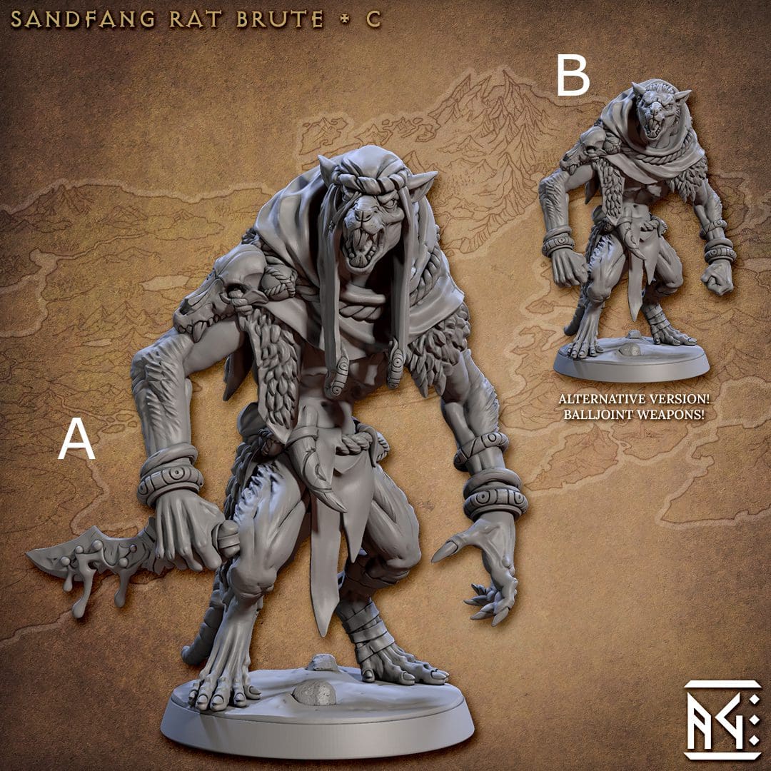 Rato Bruto C – Sandfang Ratkins – Artisan Guild – Arsenal Craft