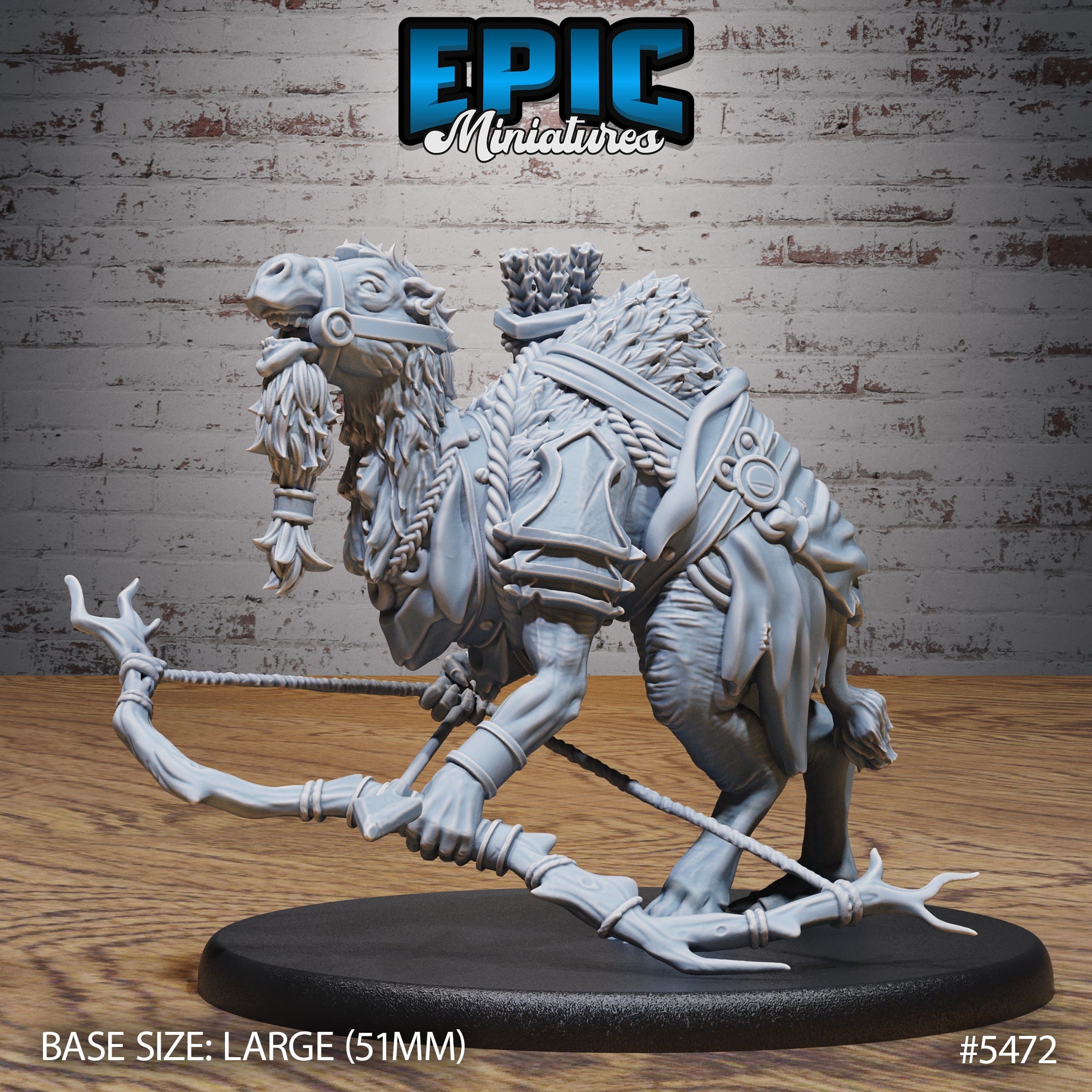 Camel Folk Warrior - Death Desert - Epic Miniatures | Arsenal Craft RPG
