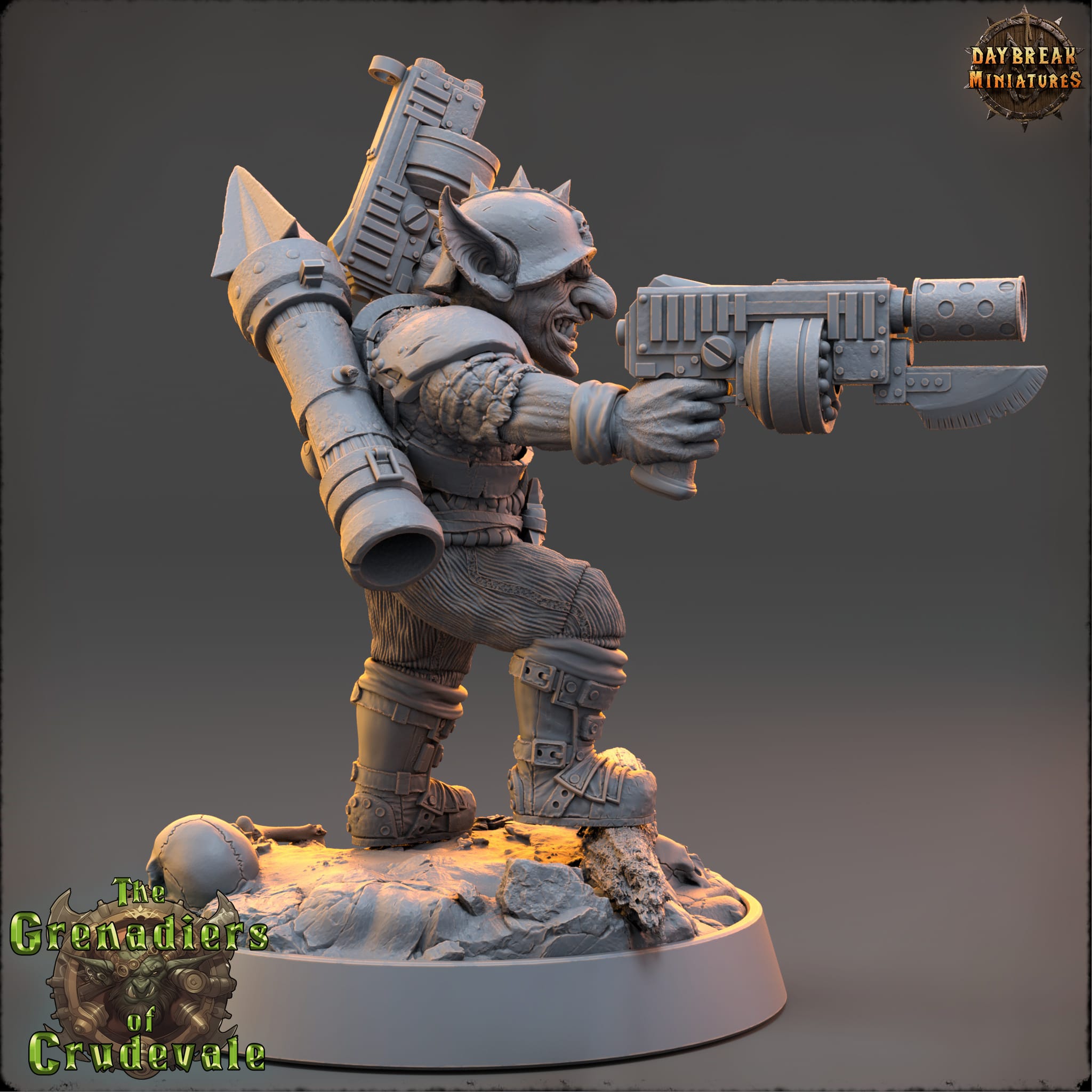 Smirnich Smogfire - Grenadiers of Crudevale - Daybreak Miniatures ...