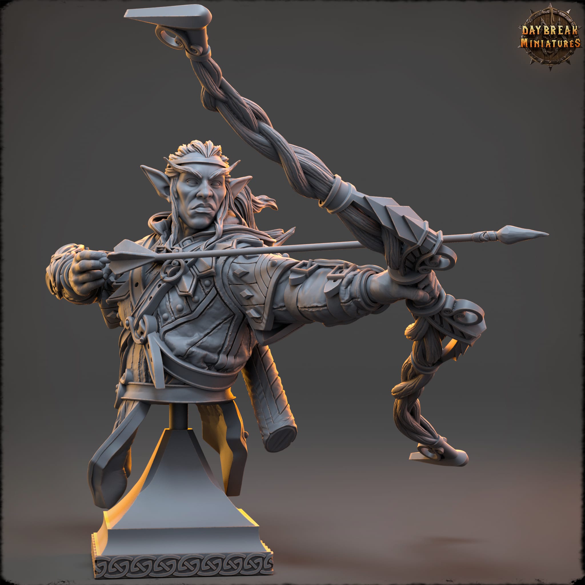 Vinduu Busto – Elfos do grande Vazio – Daybreak Miniatures – Arsenal Craft